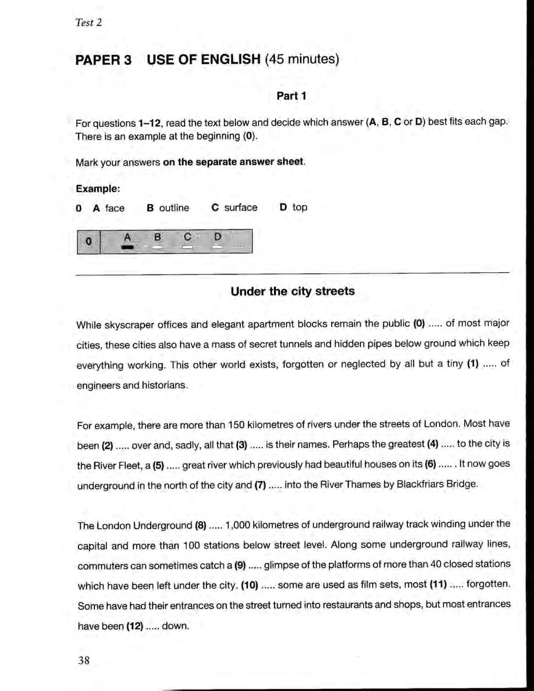 Cambridge certificate in advanced english 3 | PDF