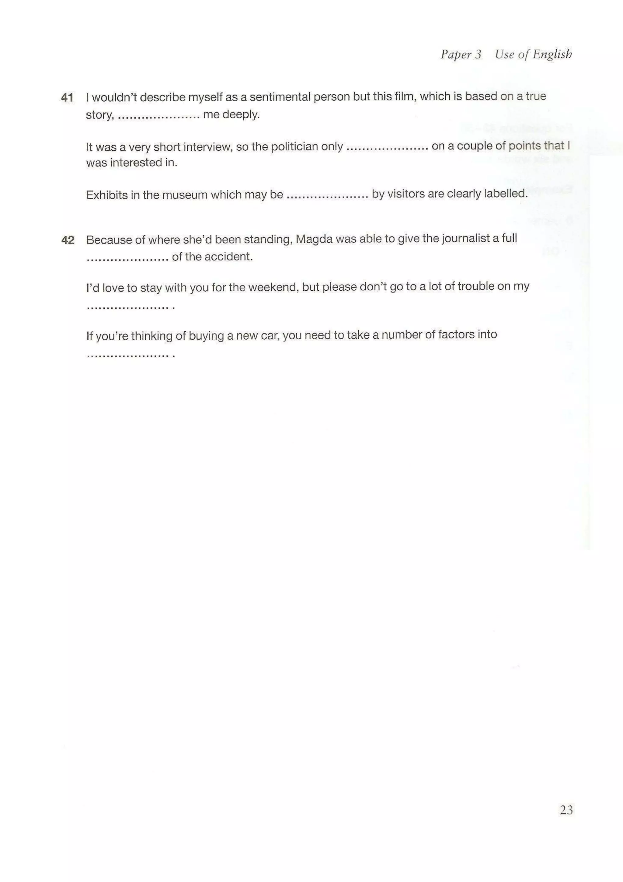 Certificate in advanced English 4 with answers. (2010) | PDF