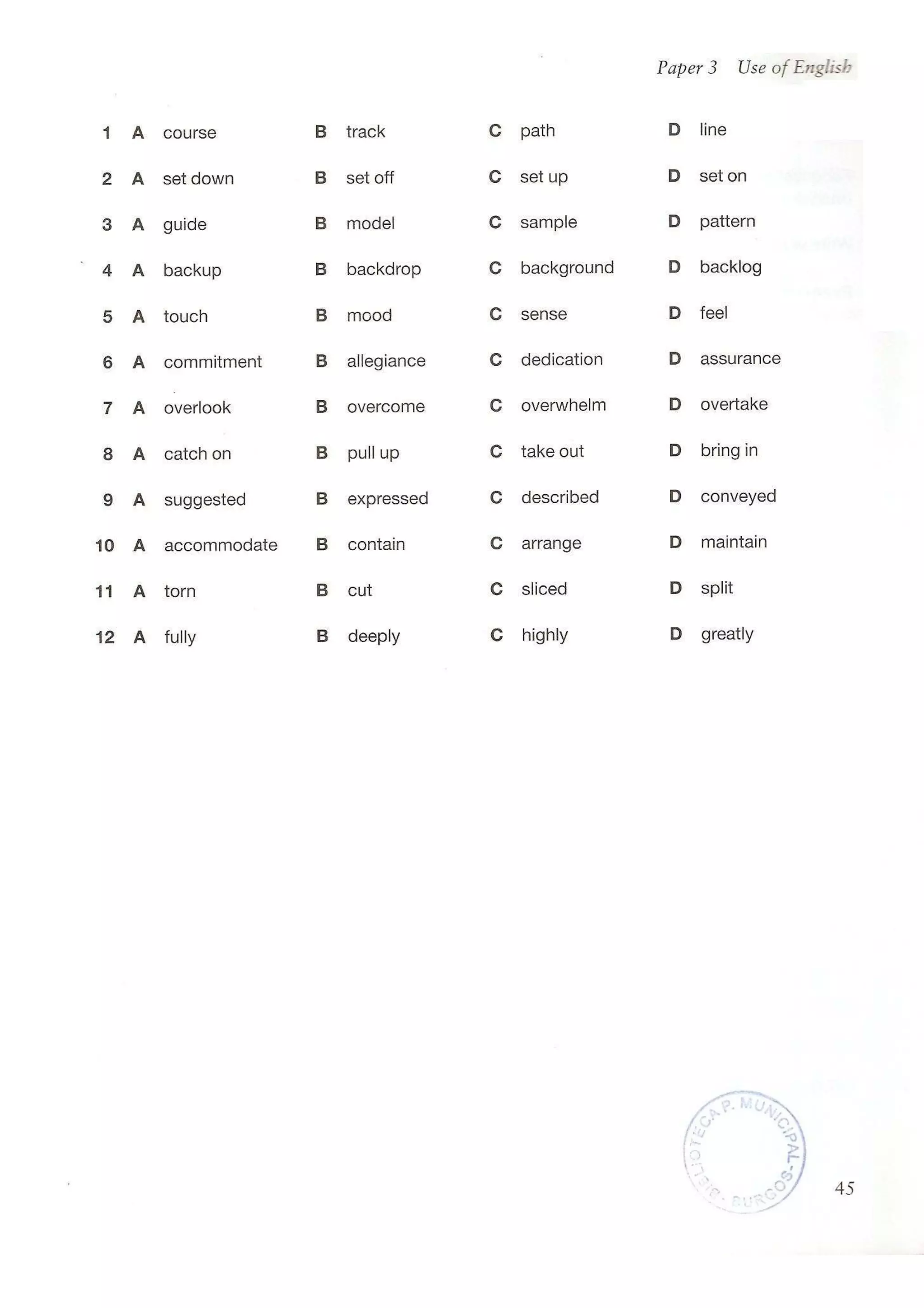 Certificate in advanced English 4 with answers. (2010) | PDF