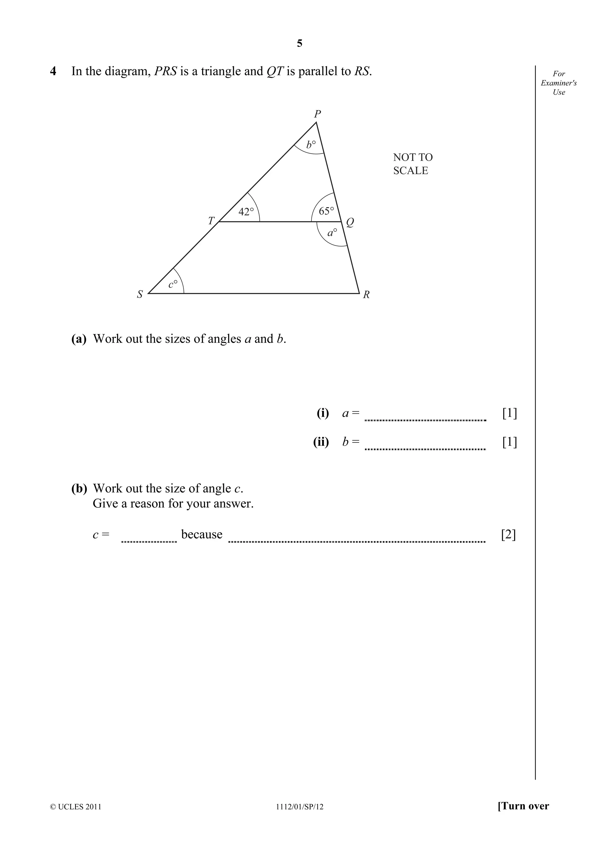 Cambridge checkpoint maths p1 specimen 2012 | PDF