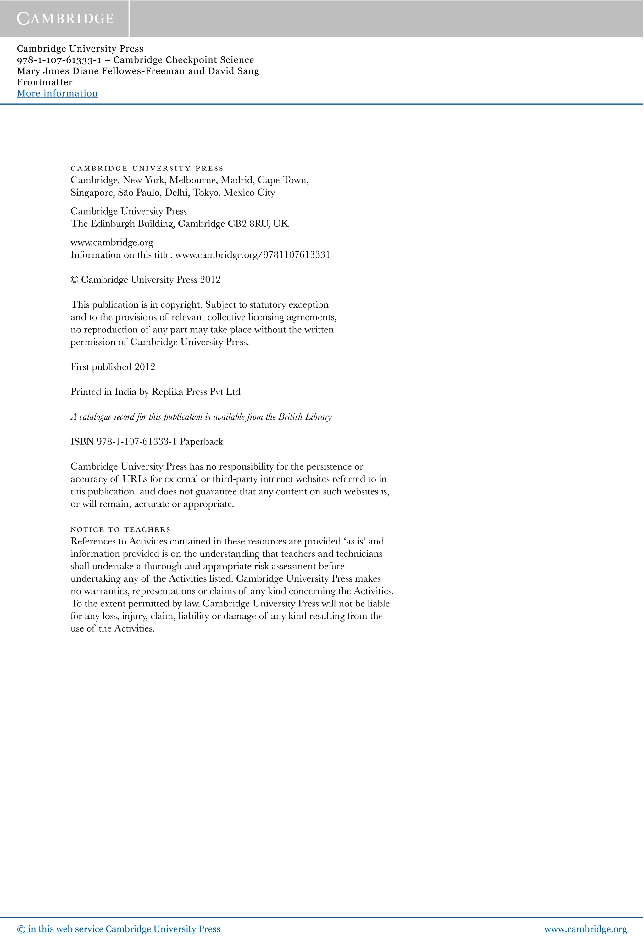 Cambridge checkpoint science_coursebook_7 | PDF