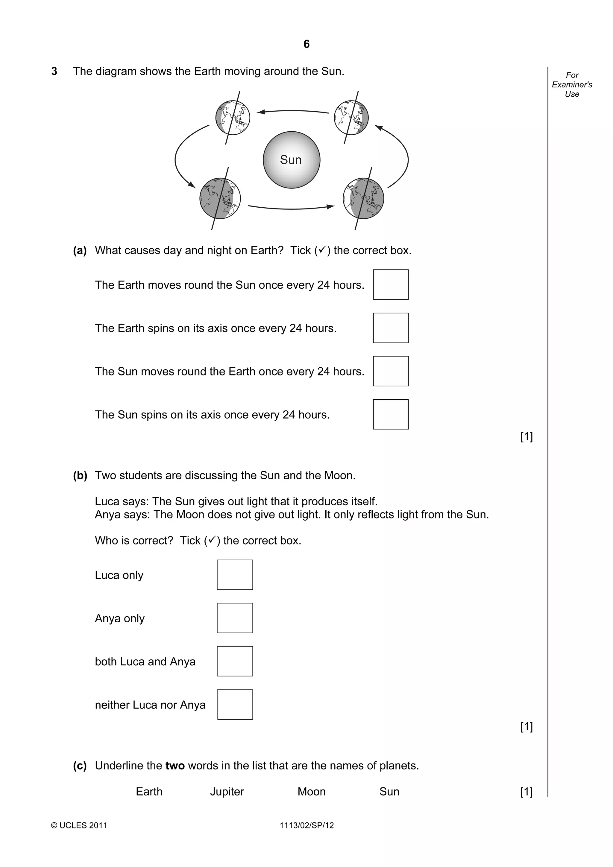 Cambridge checkpoint science p2 specimen 2012 | PDF
