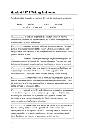 Cambridgeenglish cambridgeenglishfirstwritingandspeaking-140328075807 ...