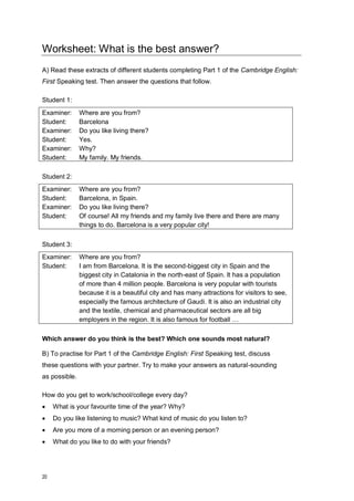 Cambridgeenglish cambridgeenglishfirstwritingandspeaking-140328075807 ...