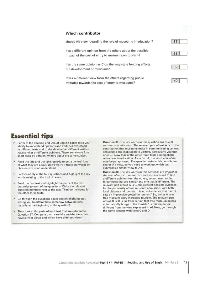 Cambridge English advanced (cae) 2 with key.exam essentials practice ...