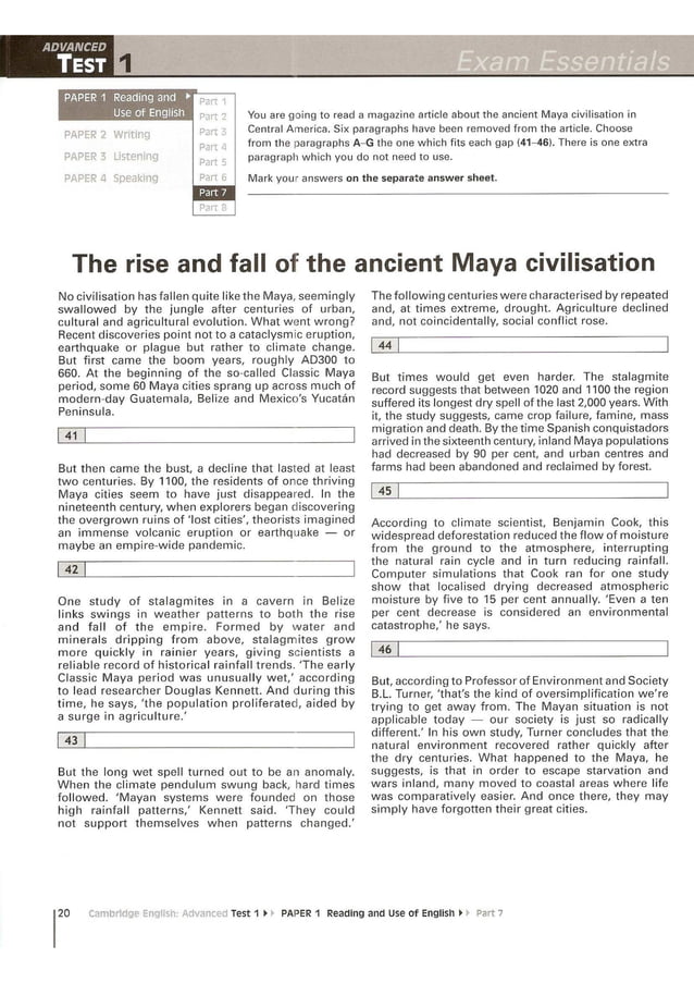 Cambridge English advanced (cae) 2 with key.exam essentials practice ...