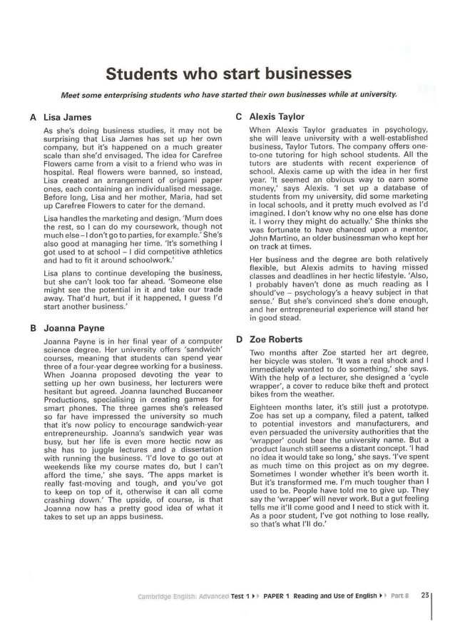 Cambridge English advanced (cae) 2 with key.exam essentials practice ...