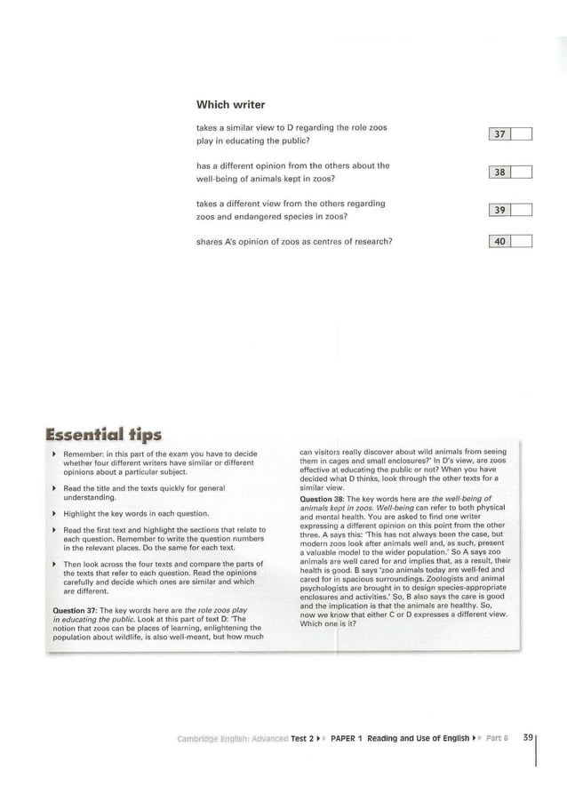 Cambridge English advanced (cae) 2 with key.exam essentials practice ...