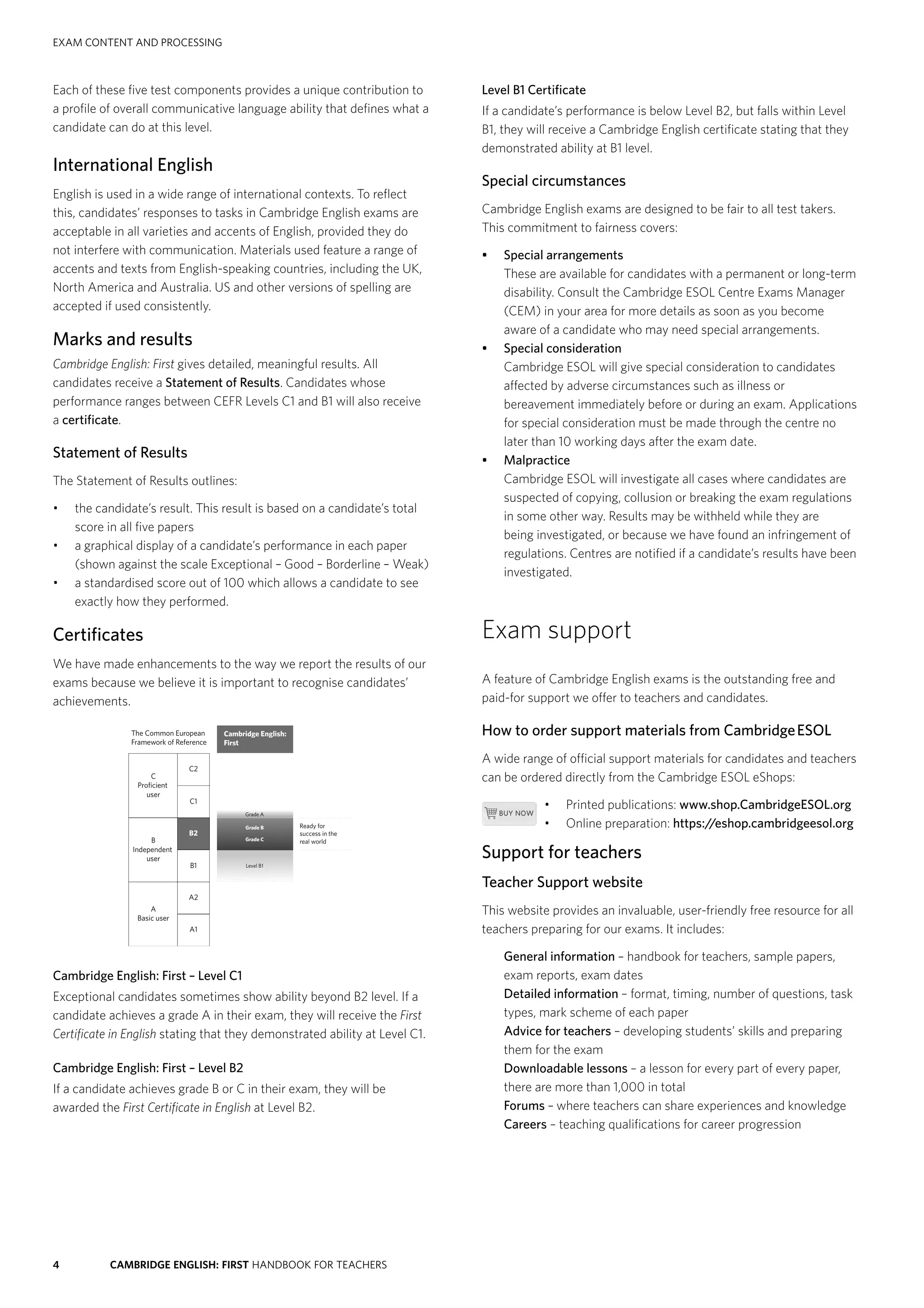 Cambridge english first__fce__handbook | PDF