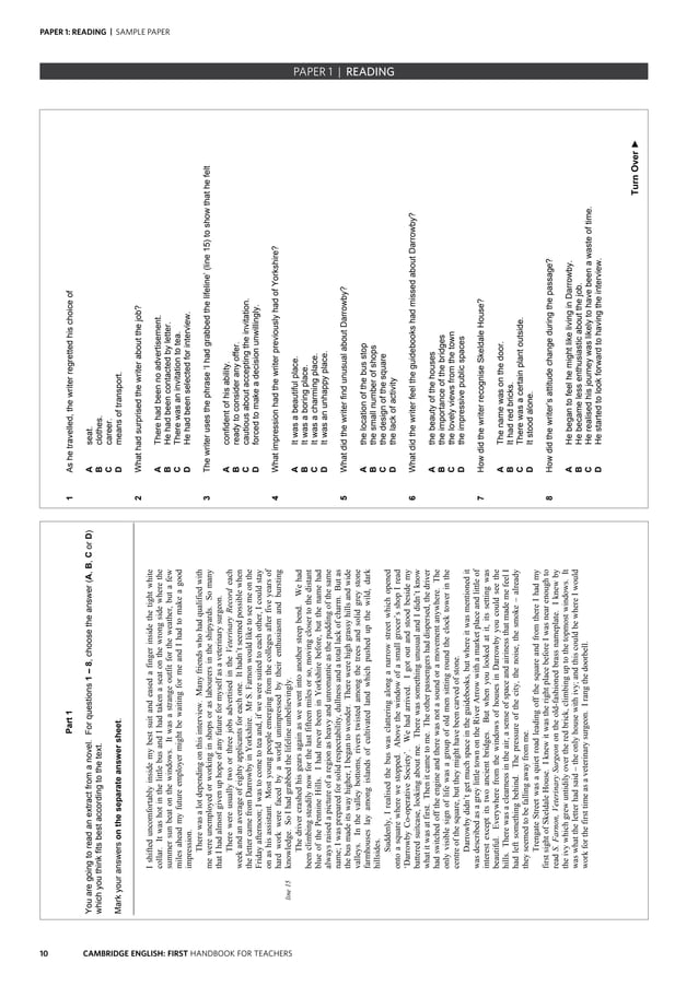 Cambridge english first__fce__handbook | PDF