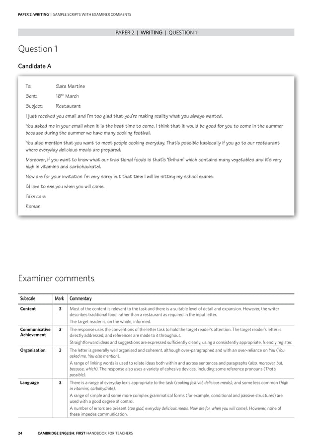 Cambridge english first__fce__handbook | PDF