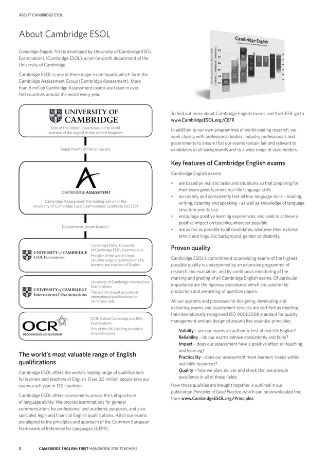 Cambridge english first__fce__handbook | PDF
