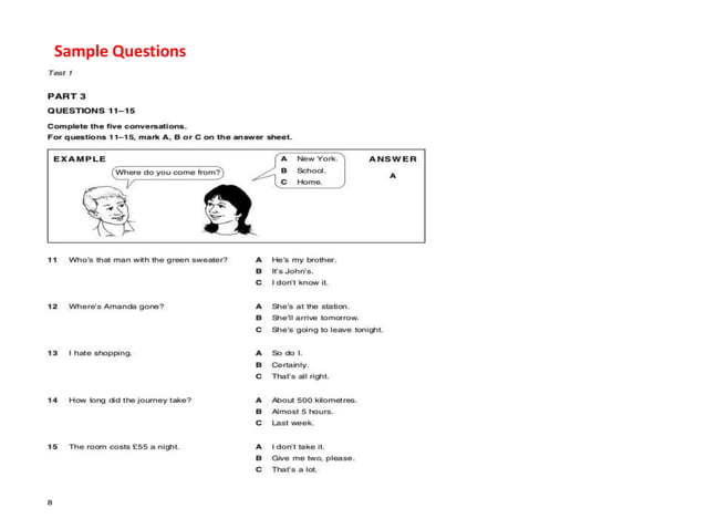 Cambridge English KET/Key For School | PPTX | Educational Assessment ...