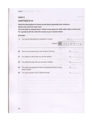 Cambridge english key_7_english_test_with_answers | PDF