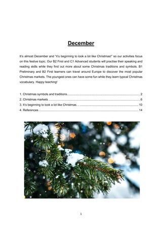 December 2021 - Cambridge English Teaching Activities | PDF