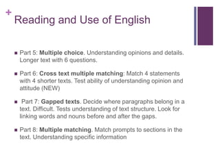 CAE Preparation Guide | PPTX