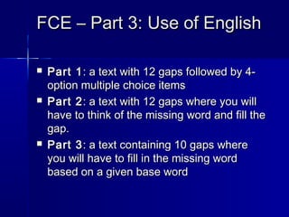 Cambridge exams | PPT