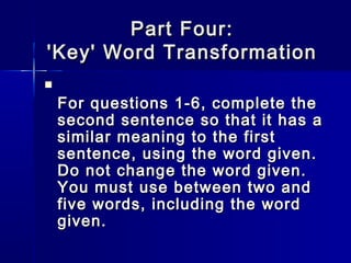 Cambridge exams | PPT