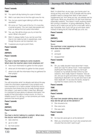 Cambridge fce trp journeys b2-students | PDF