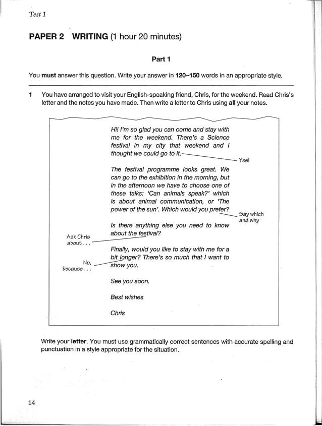 First certificate in English 4 | PDF