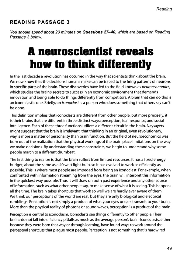 Cambridge ielts 9 | PDF