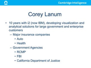 Anti-Fraud and eDiscovery using Graph Databases and Graph Visualization - Corey Lanum ...