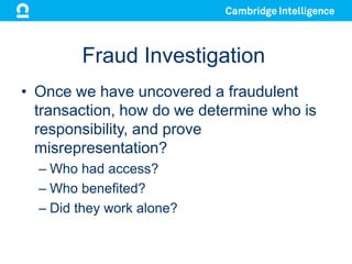 Anti-Fraud and eDiscovery using Graph Databases and Graph Visualization - Corey Lanum ...