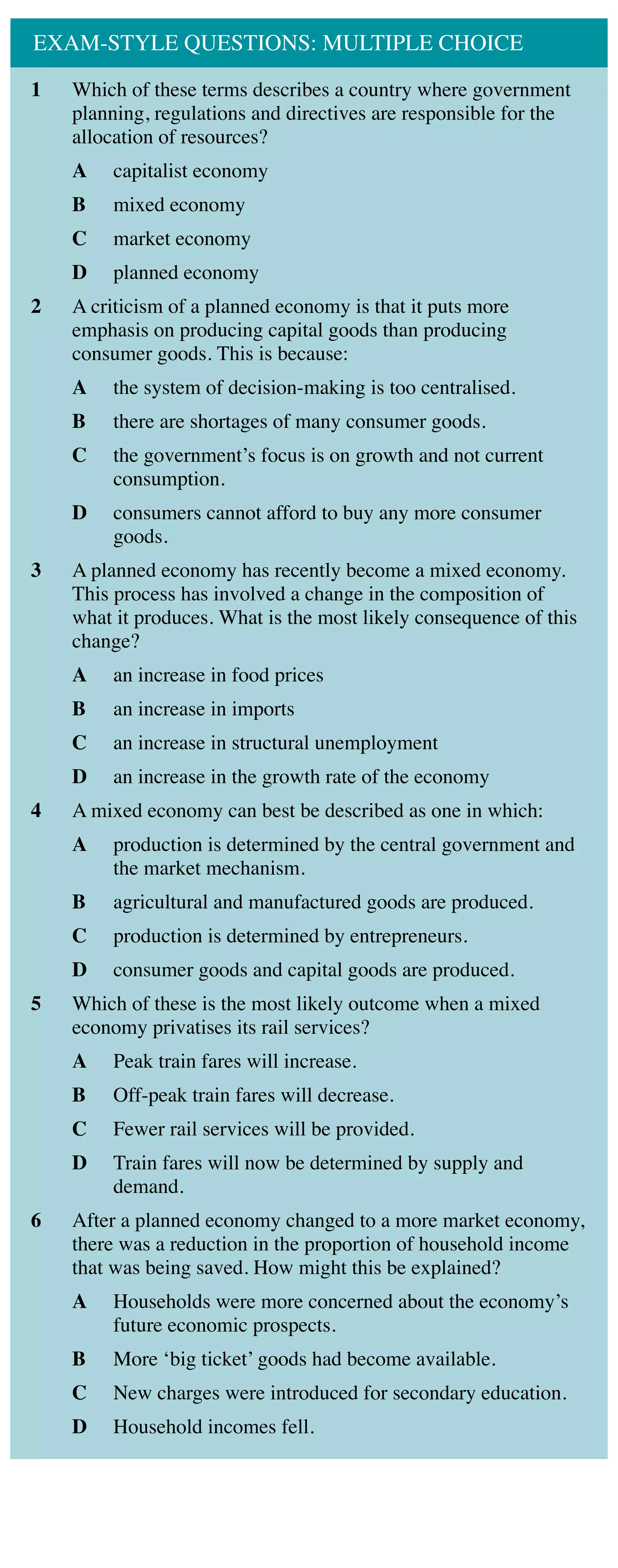 Cambridge International AS A level Economics Coursebook 4th Edition ...