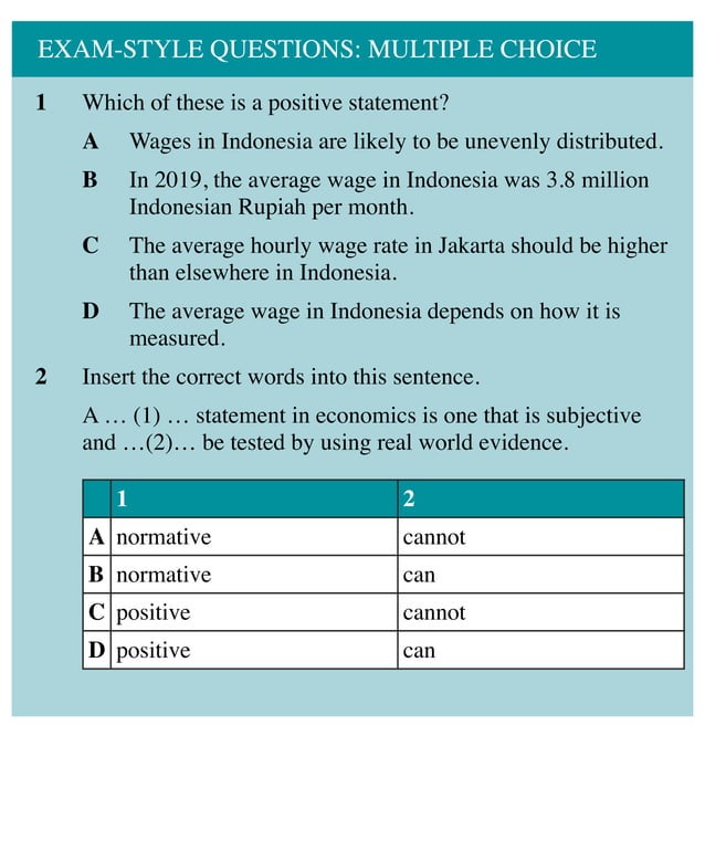 Cambridge International AS A level Economics Coursebook 4th Edition ...