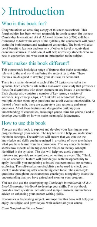 Cambridge International AS A level Economics Coursebook 4th Edition ...