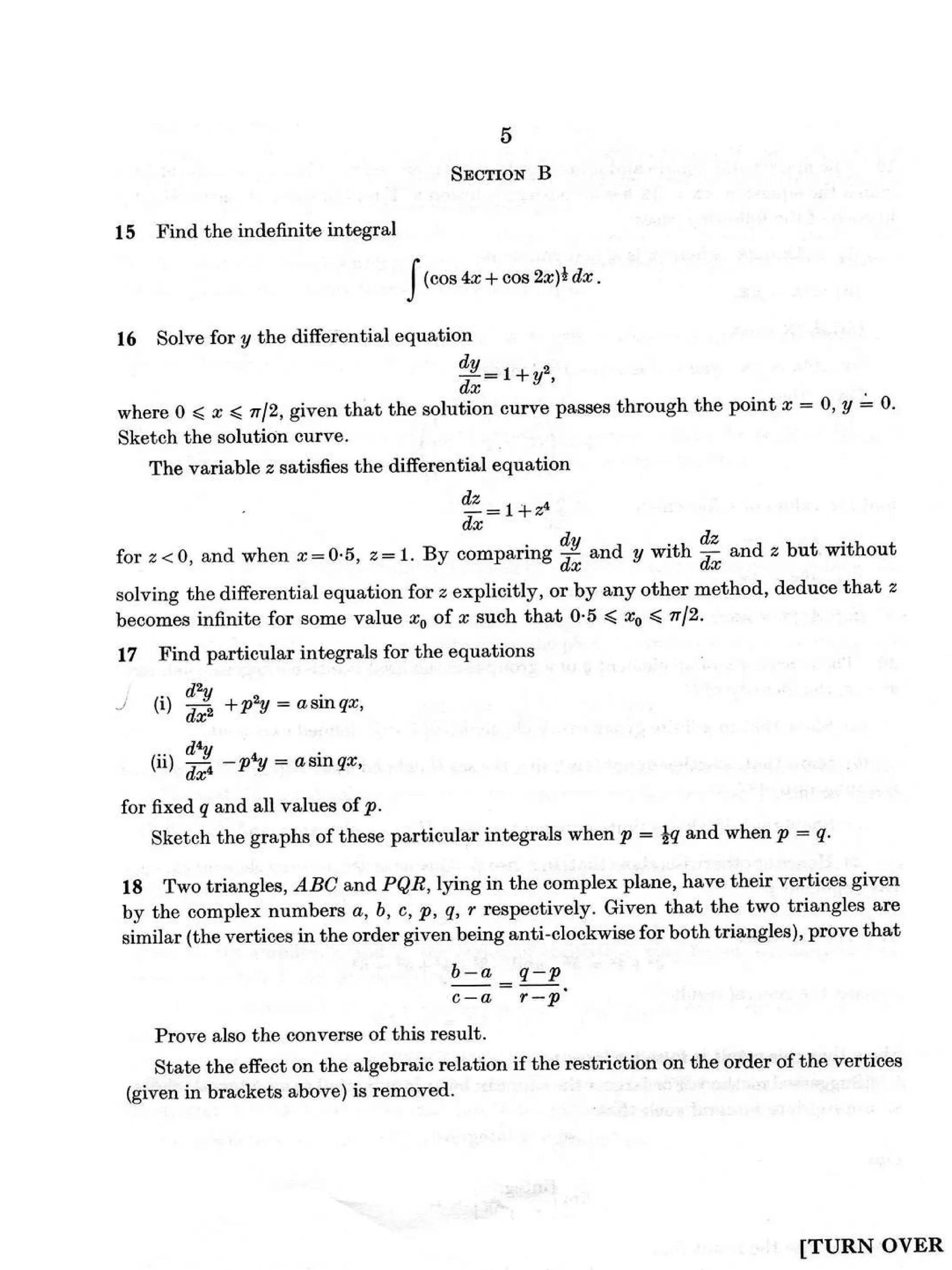 Cambridge maths nat_sci | PPT | Education