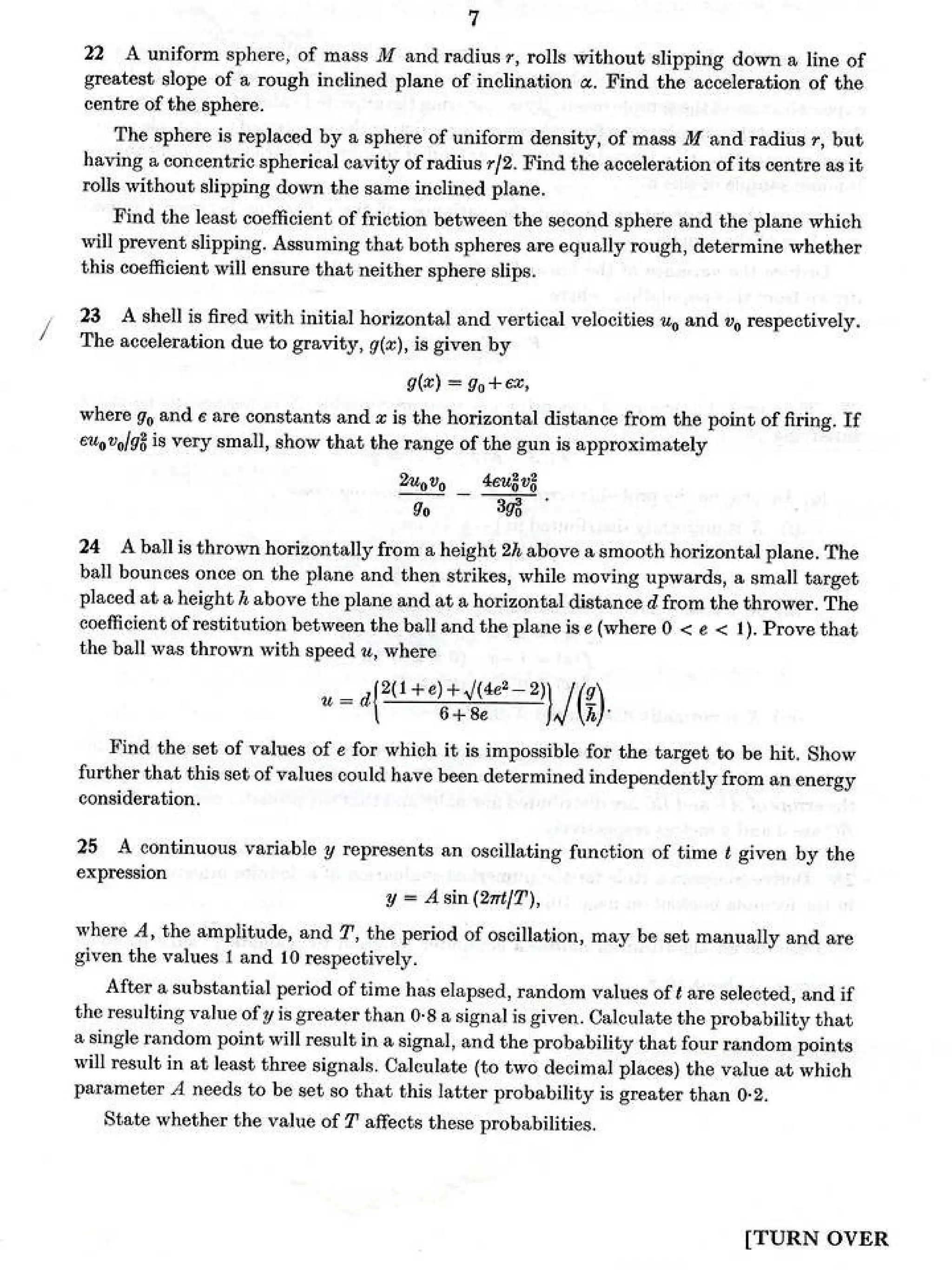 Cambridge maths nat_sci | PPT | Education
