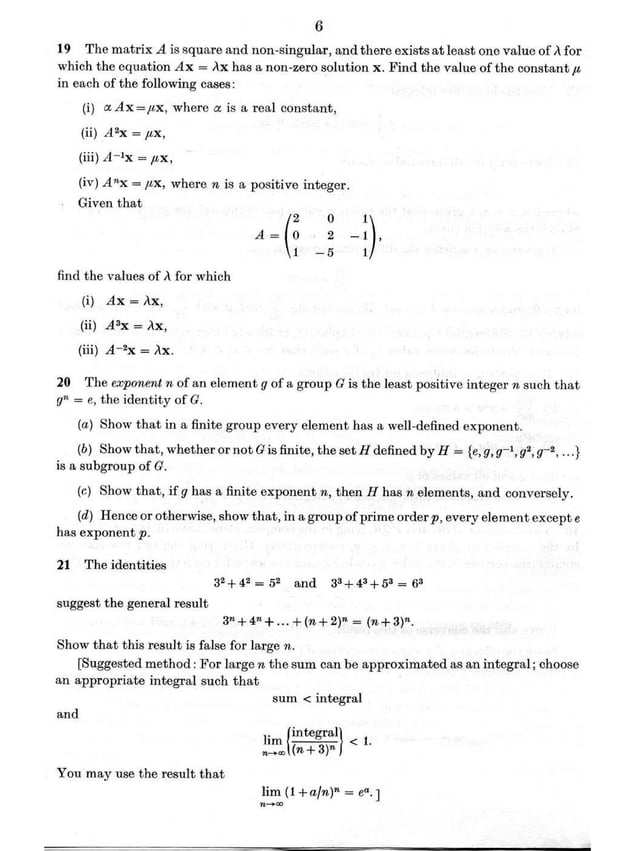 Cambridge maths nat_sci | PPT