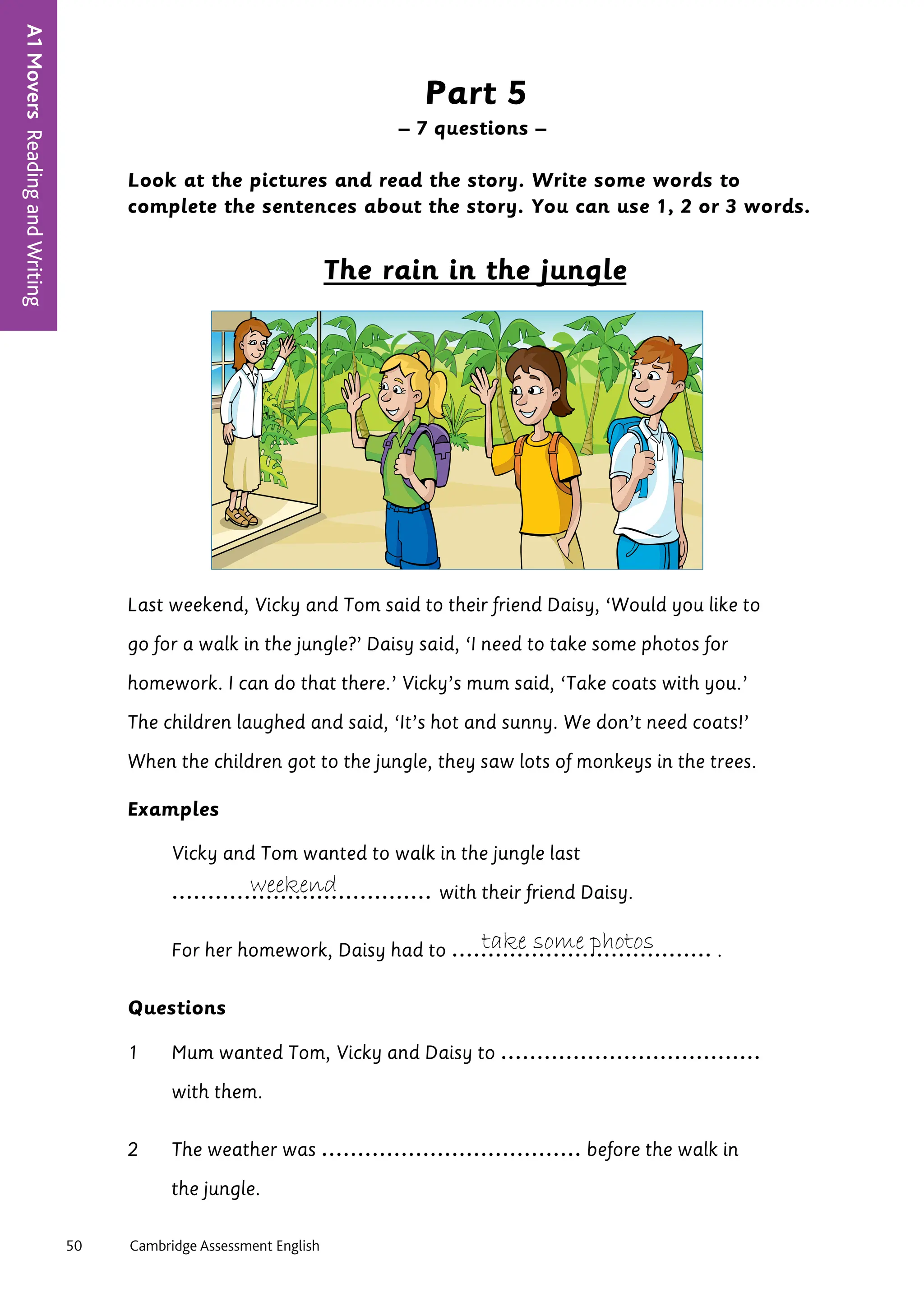 Cambridge Movers - Cambridge Movers R&W Mock Test 2.pdf