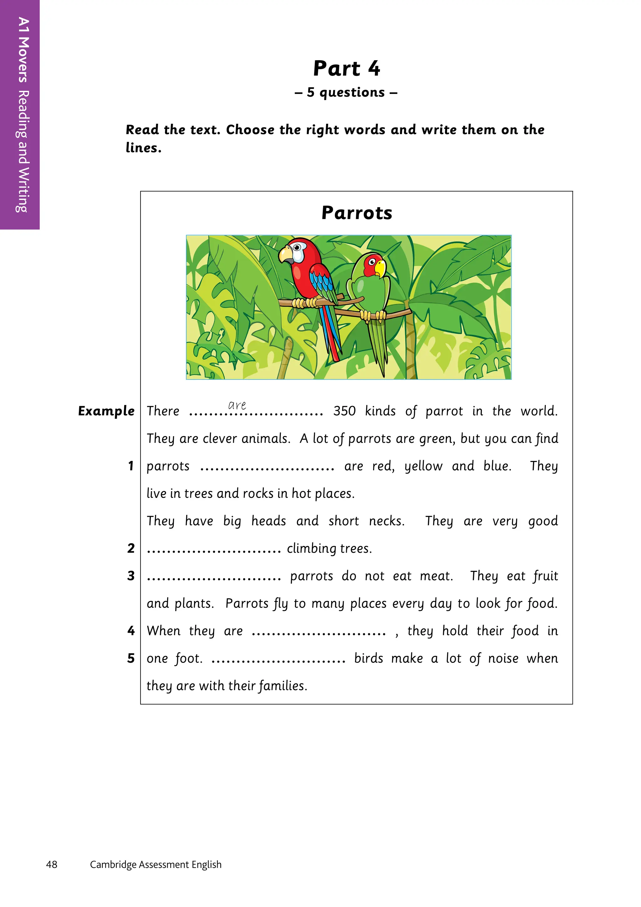 Cambridge Movers - Cambridge Movers R&W Mock Test 2.pdf
