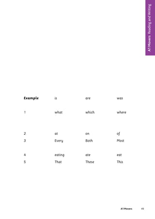 Cambridge Movers - Cambridge Movers R&W Mock Test 2.pdf
