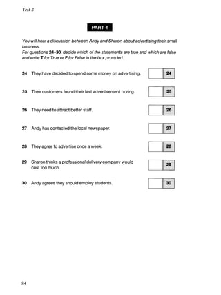 Cambridge practice tests_for_first_certificate_1 | PDF