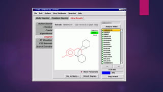 Cambridge structural database | PPTX