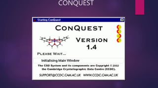 Cambridge structural database | PPTX