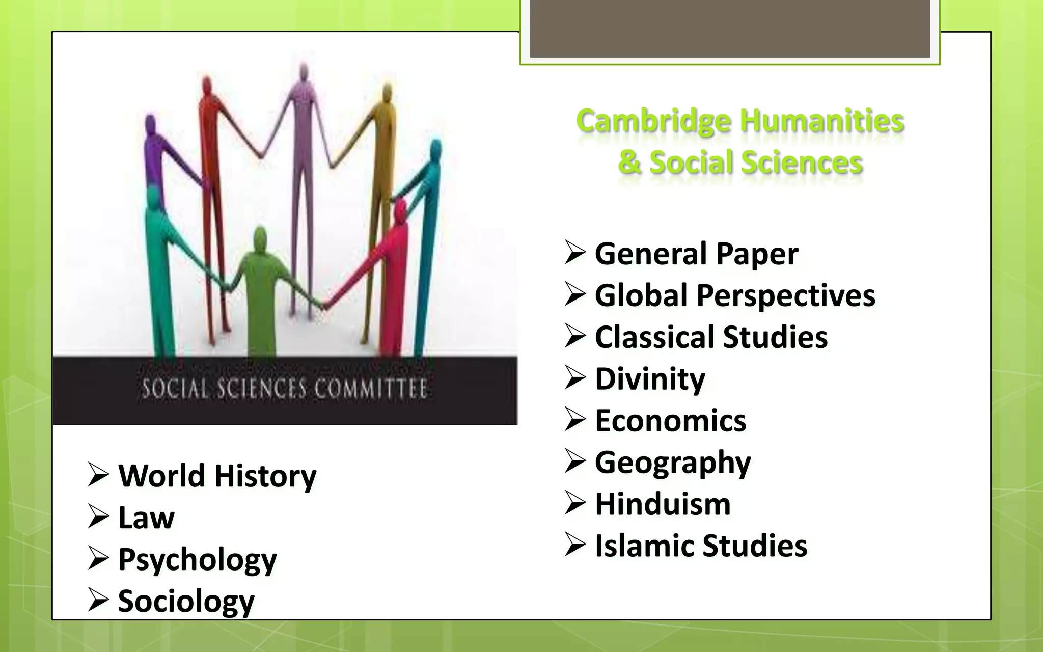 Cambridge system by muhammad hussain haider | PPTX