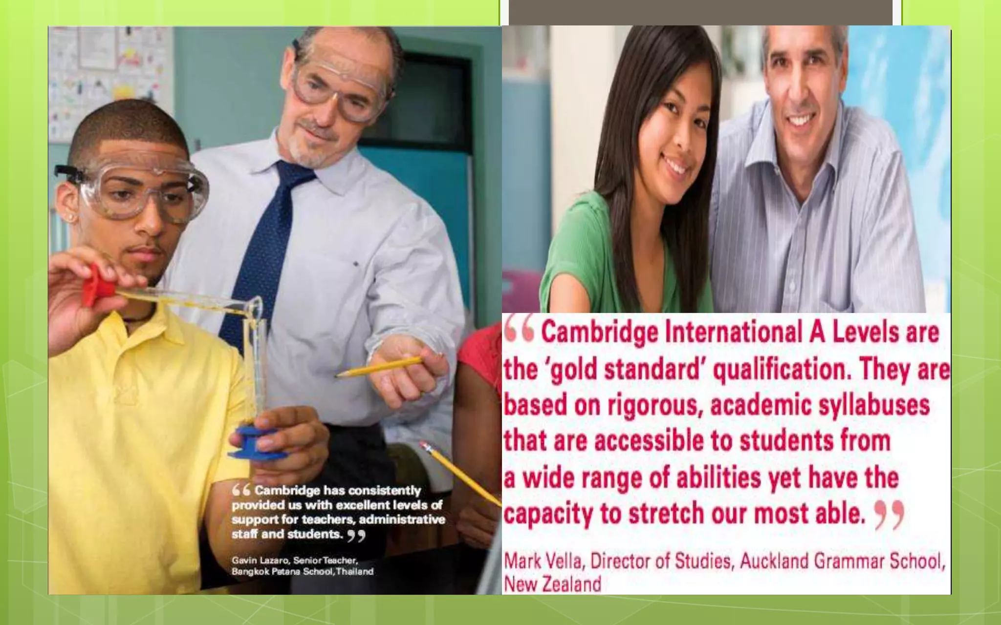 Cambridge system by muhammad hussain haider | PPTX