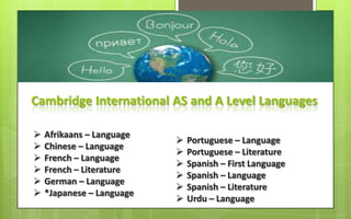 Cambridge system by muhammad hussain haider | PPTX