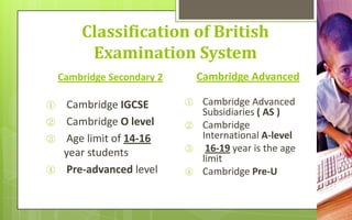 Cambridge system by muhammad hussain haider | PPTX