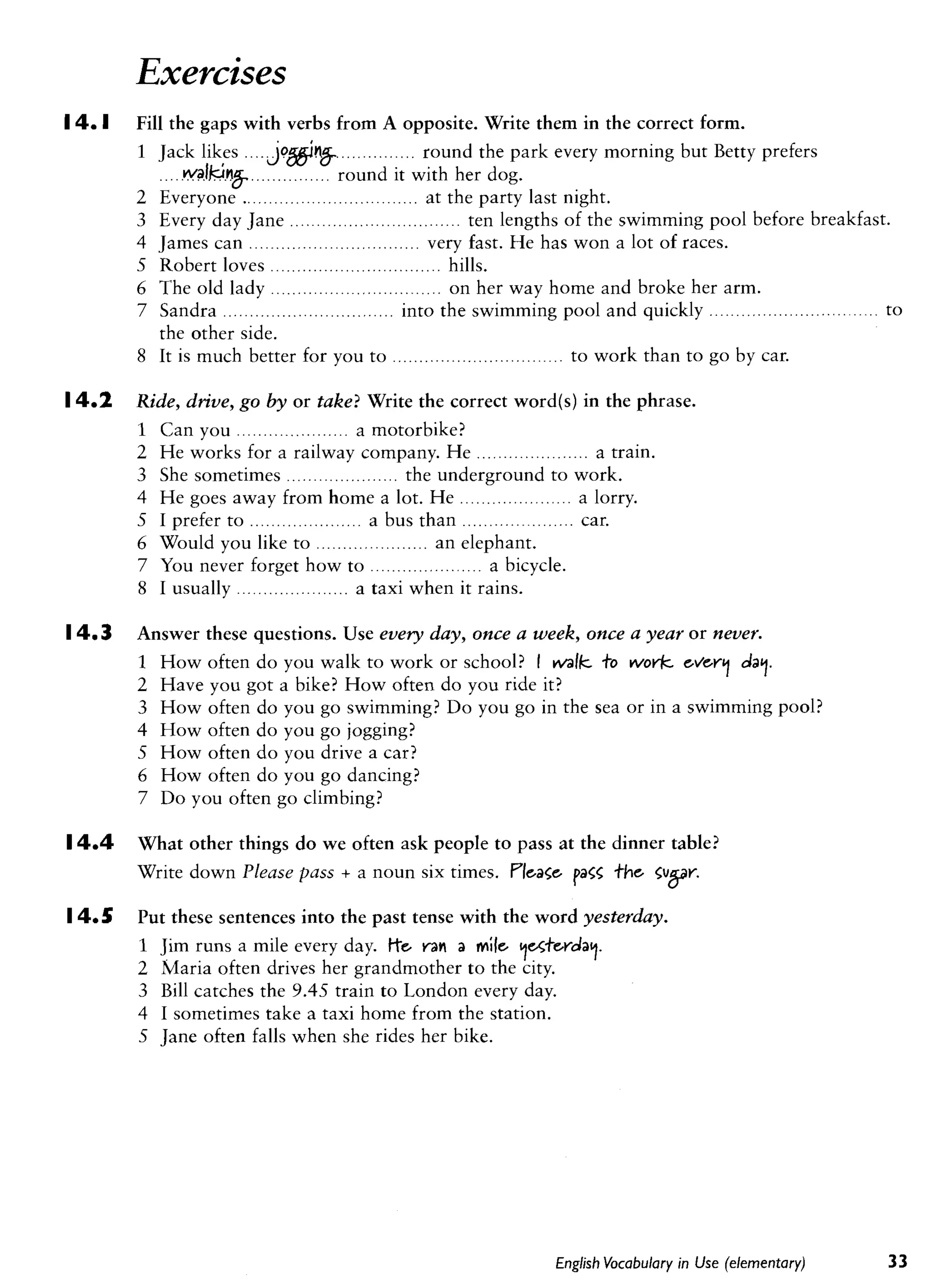 Cambridge university press english vocabulary in use (elementary) | PDF