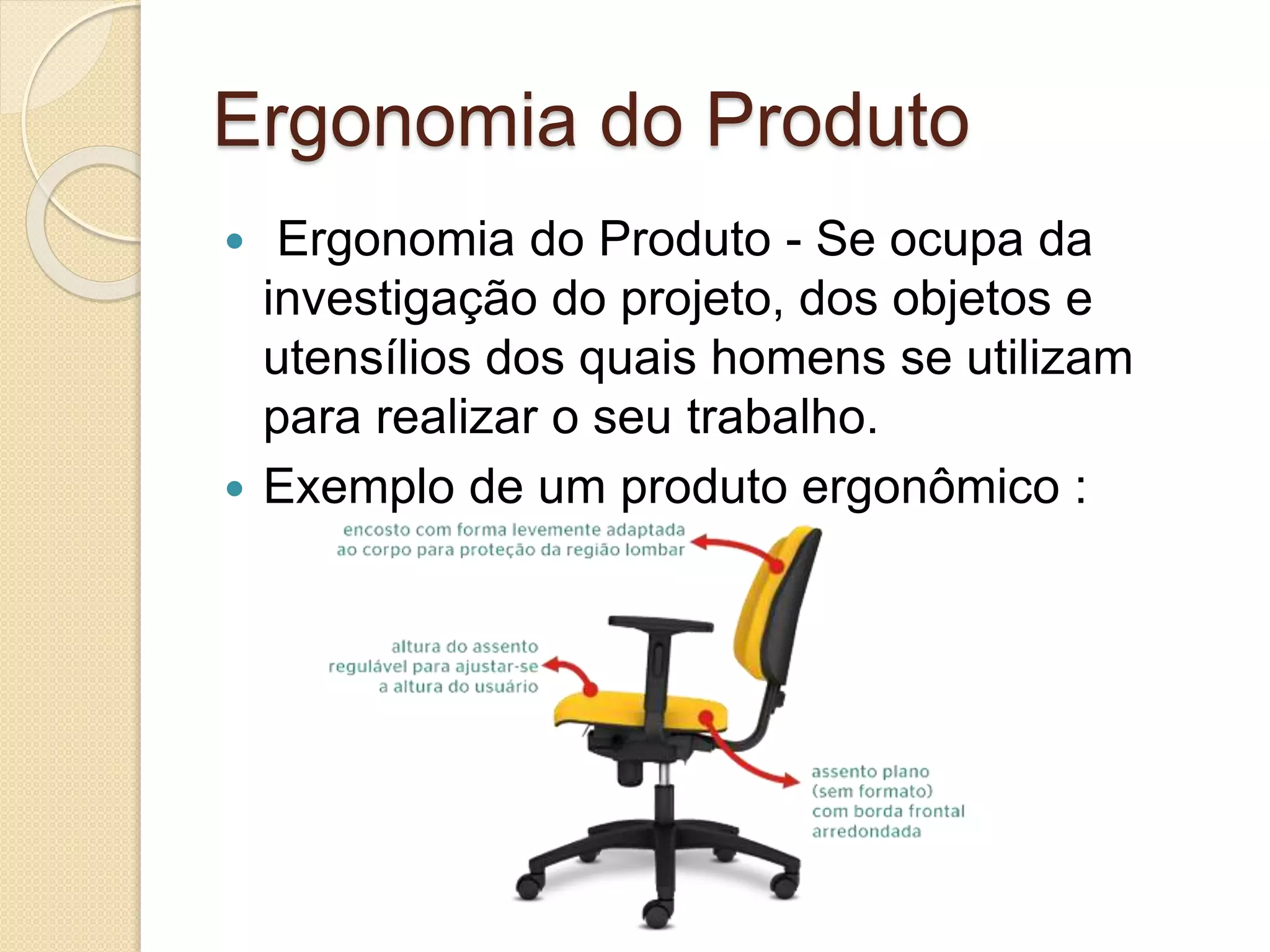 Ergonomia e Segurança do Trabalho | PPTX