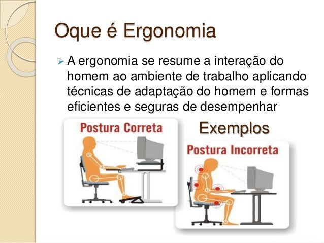 Ergonomia e Segurança do Trabalho