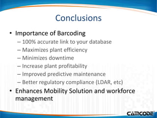 Camcode Importance of Asset Tagging DataSplice