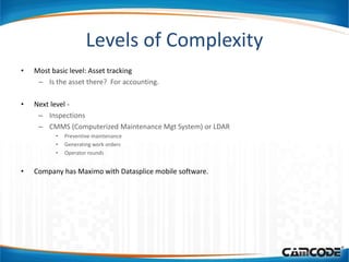 Camcode Importance of Asset Tagging DataSplice