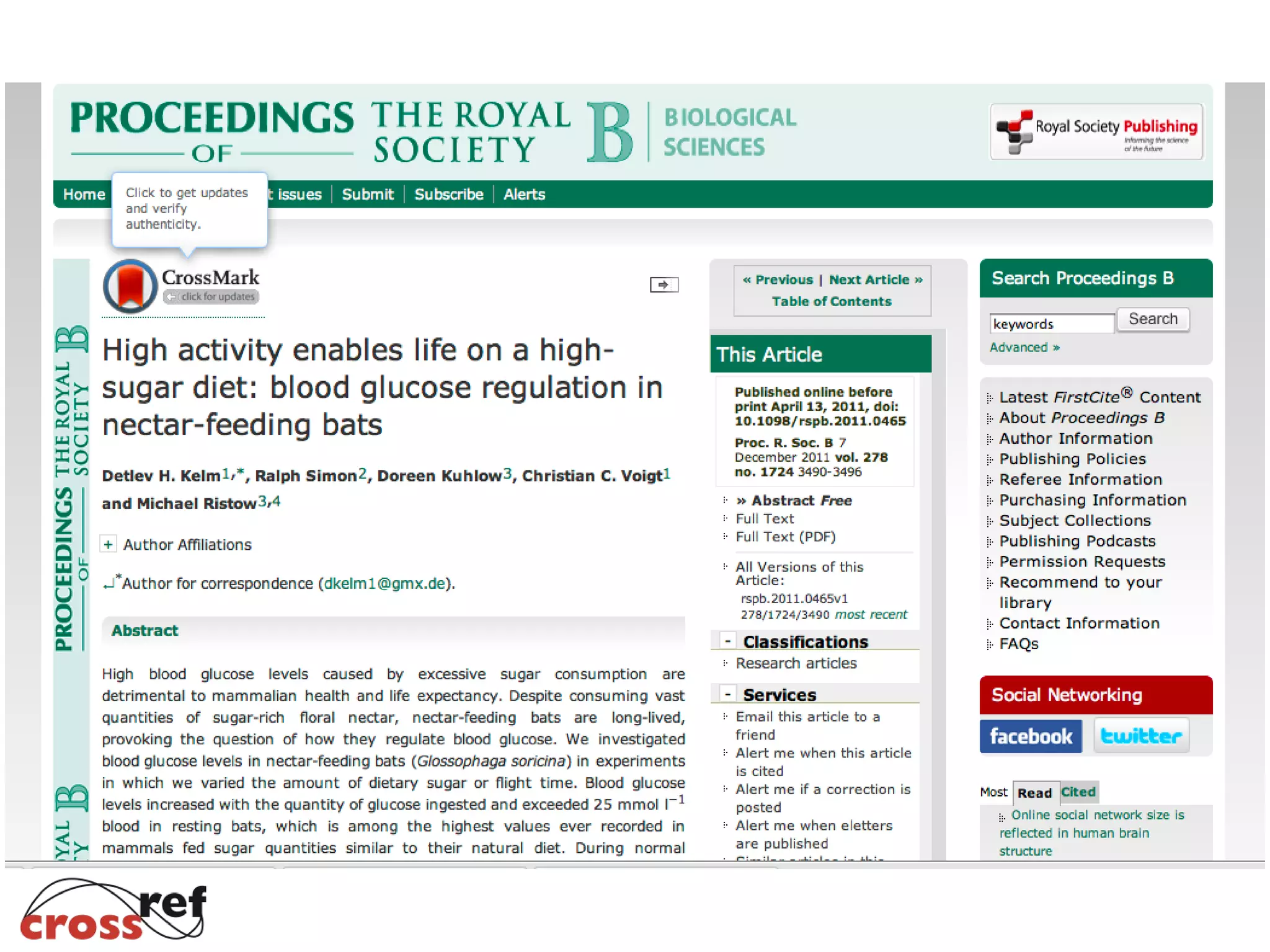 CrossMark: There is no final version | PPT