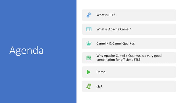 Building flexible ETL pipelines with Apache Camel on Quarkus | PPTX